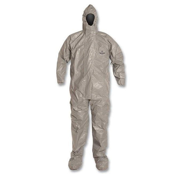 DuPont Tychem 6000 Coveralls - Gray - (6 Per Case) – 24Hr Safety